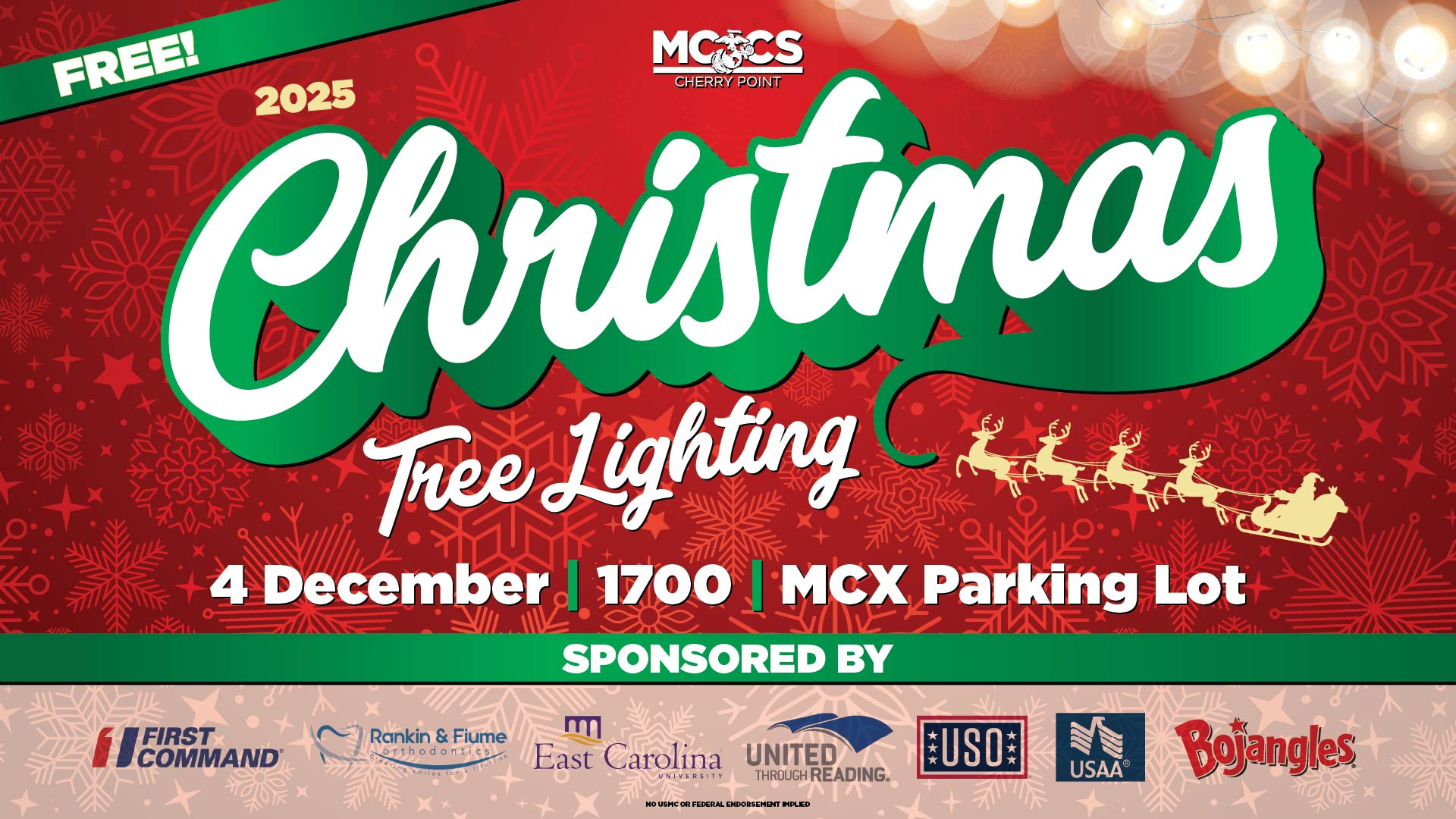 MCCS Christmas Tree Lighting