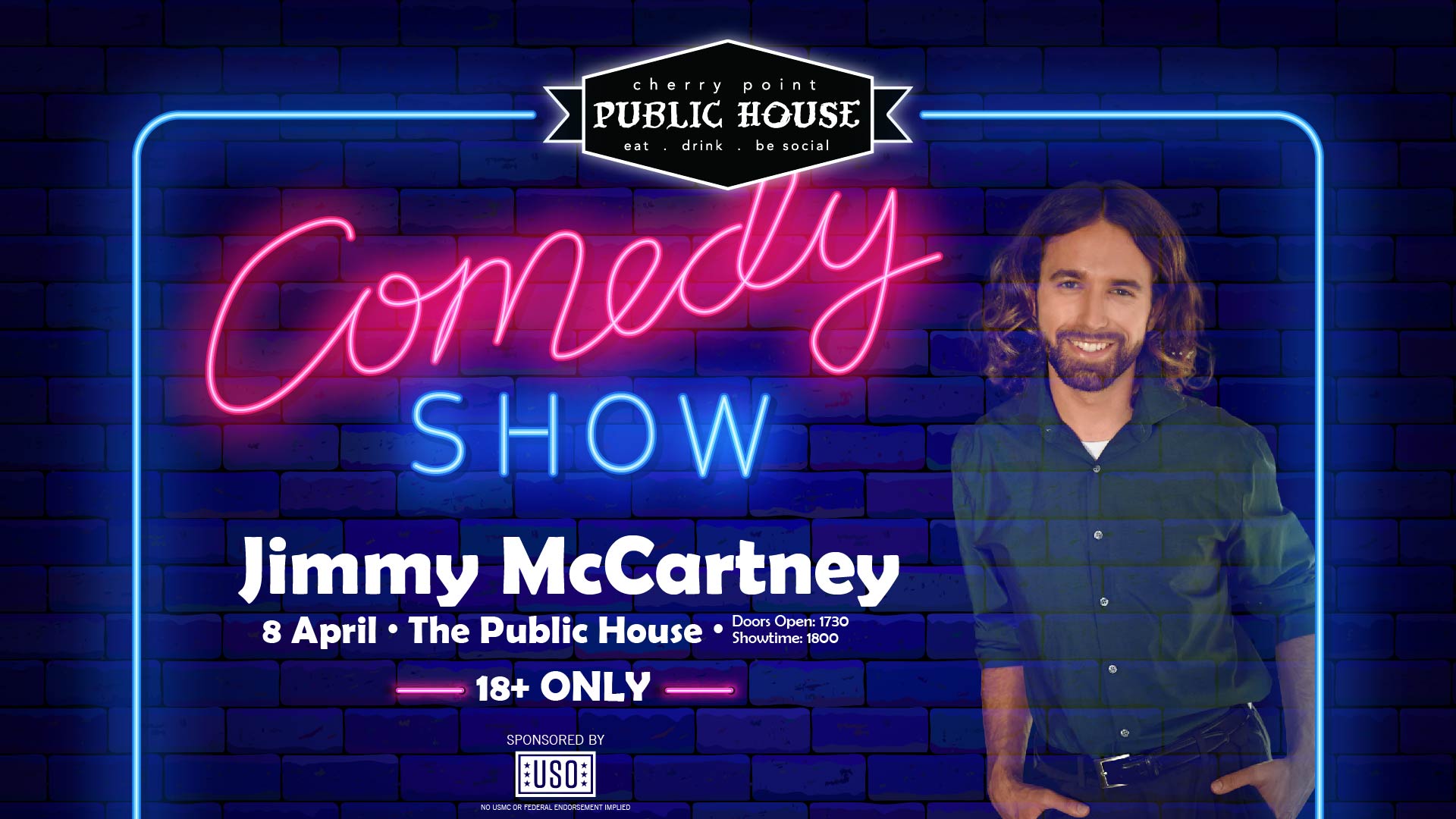 MCCS Comedy Show Featuring Jimmy McCartney