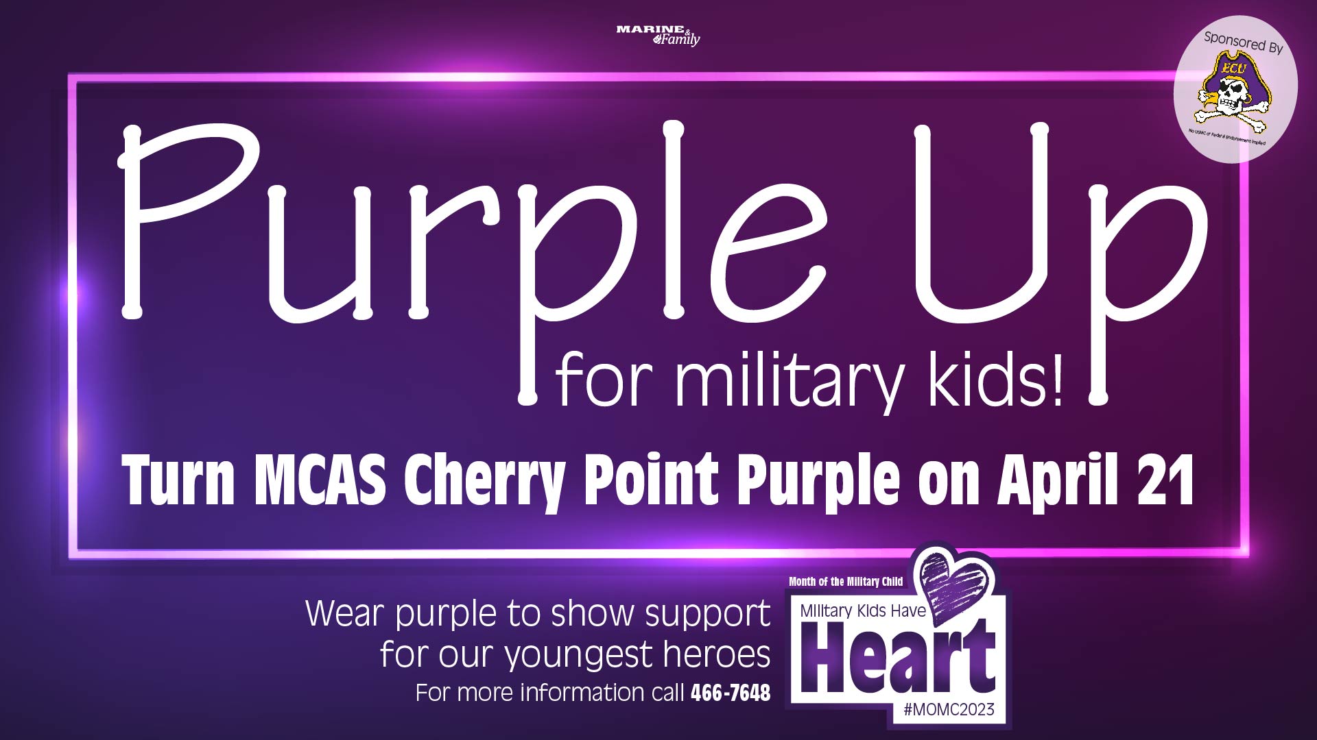Purple Up for Military Kids