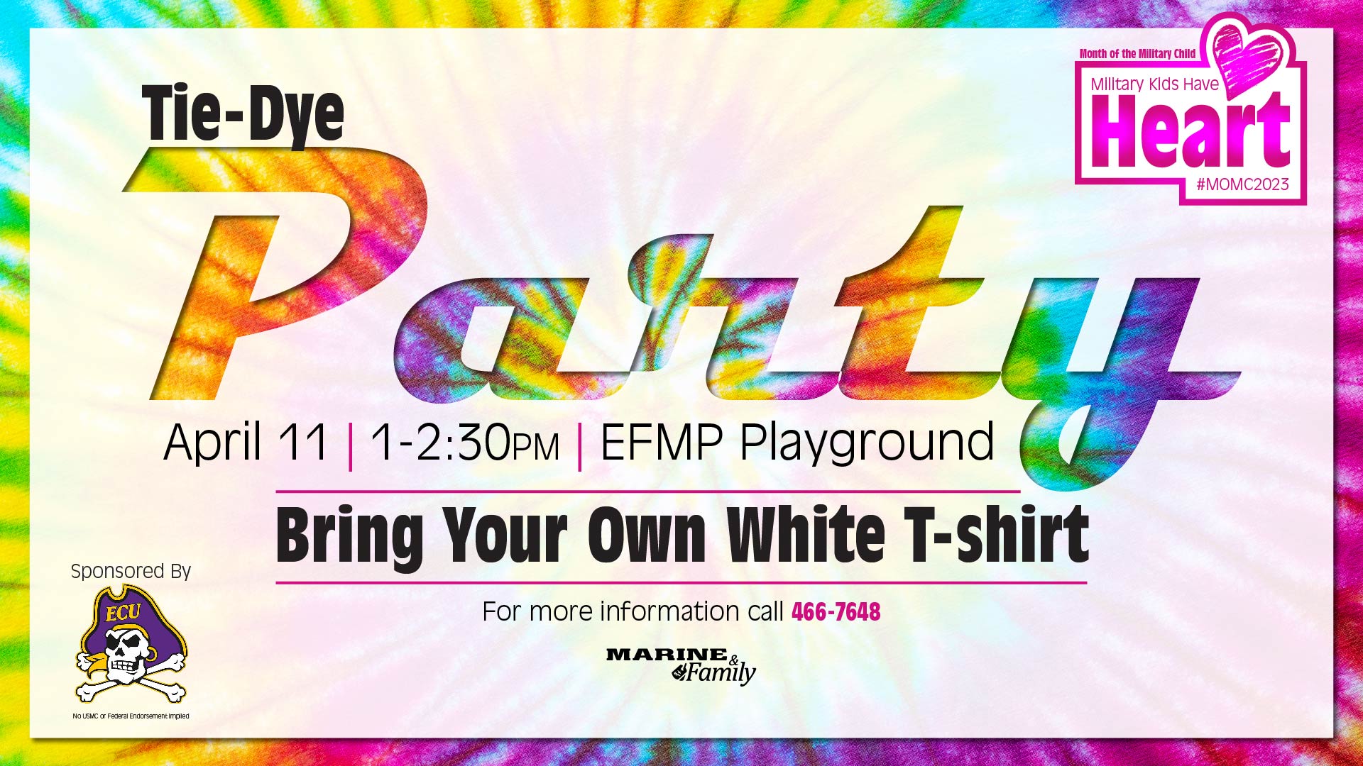 MCCS Community Tie Dye Party