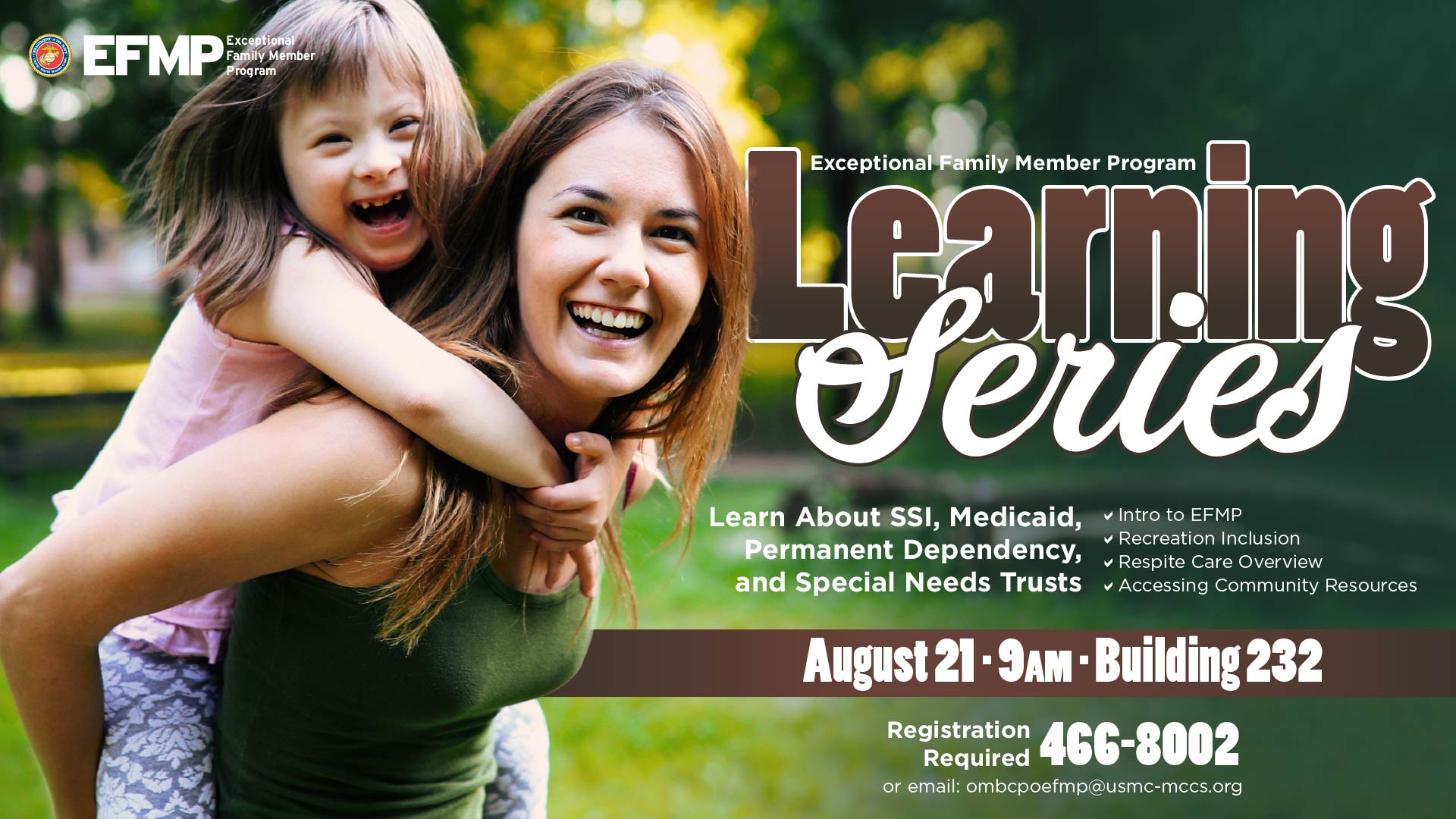 MCCS EFMP Learning Series