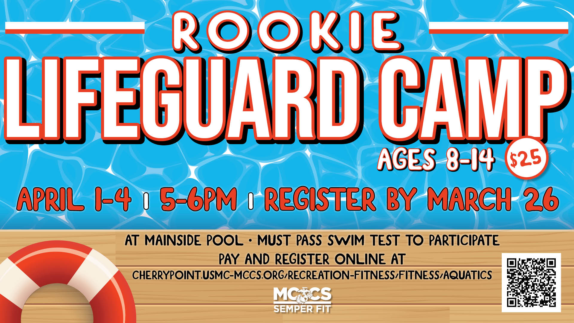 MCCS Rookie Lifeguard Camp