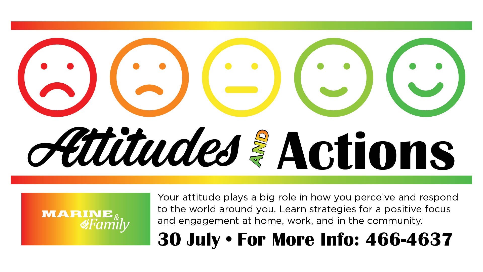 MCCS Attitudes & Actions