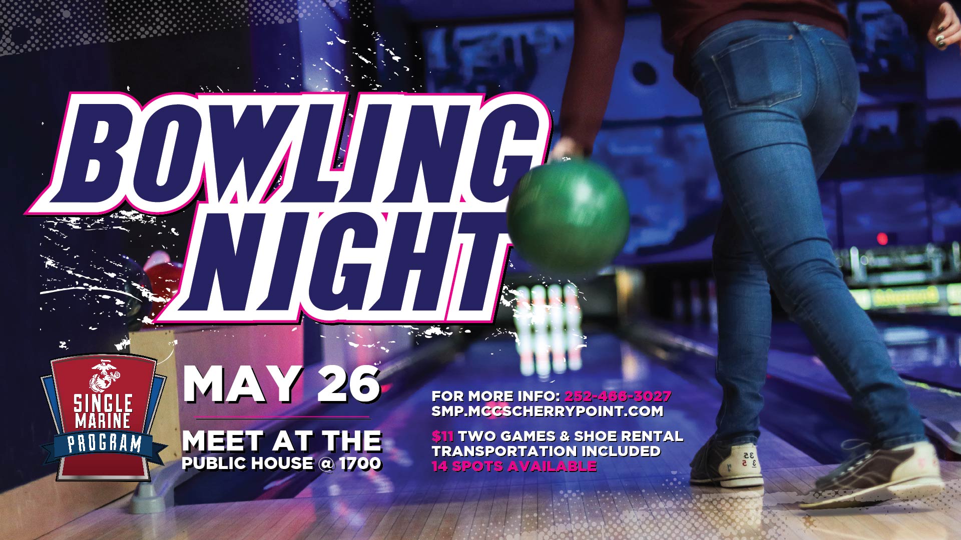 MCCS Bowling at Camp Lejeune