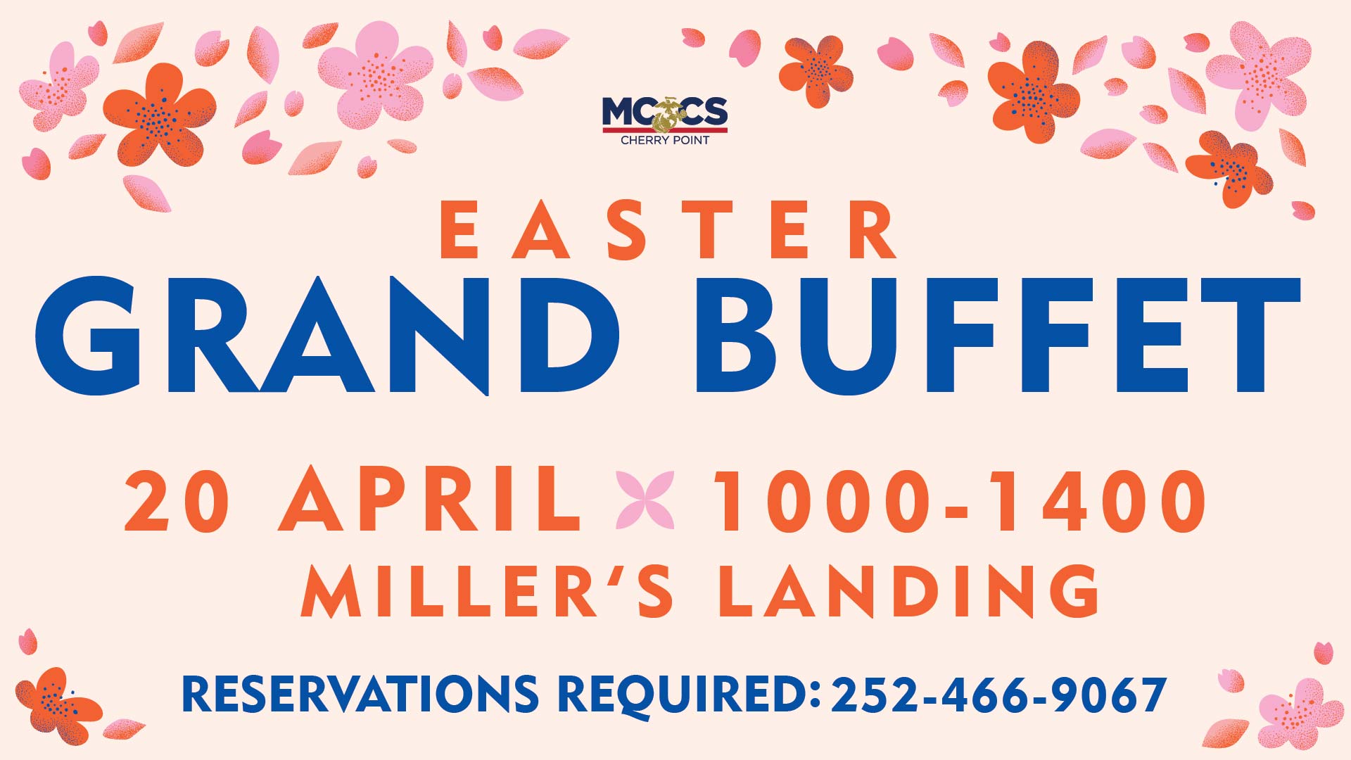 MCCS Easter Grand Buffet