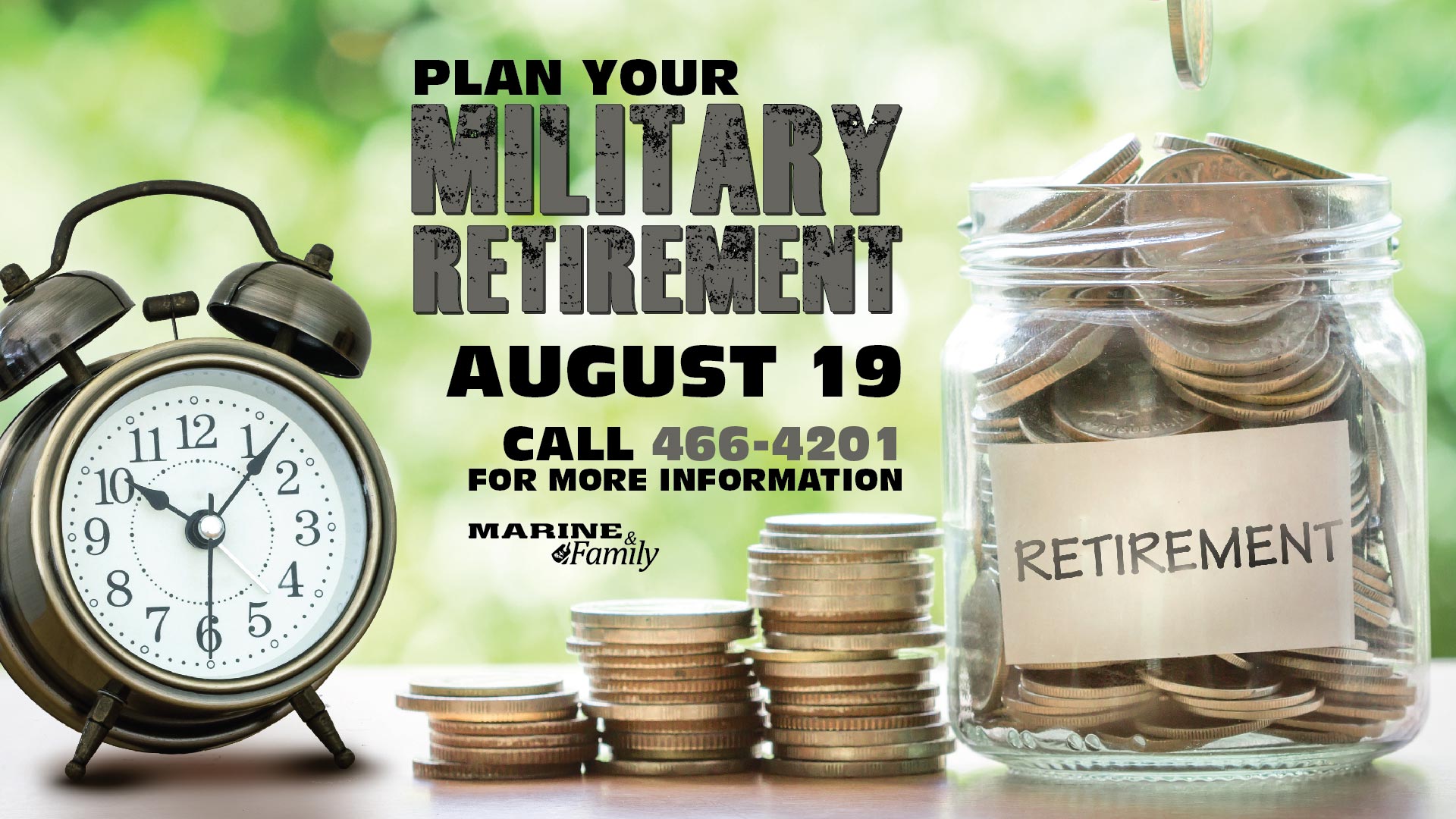 MCCS Plan Your Military Retirement