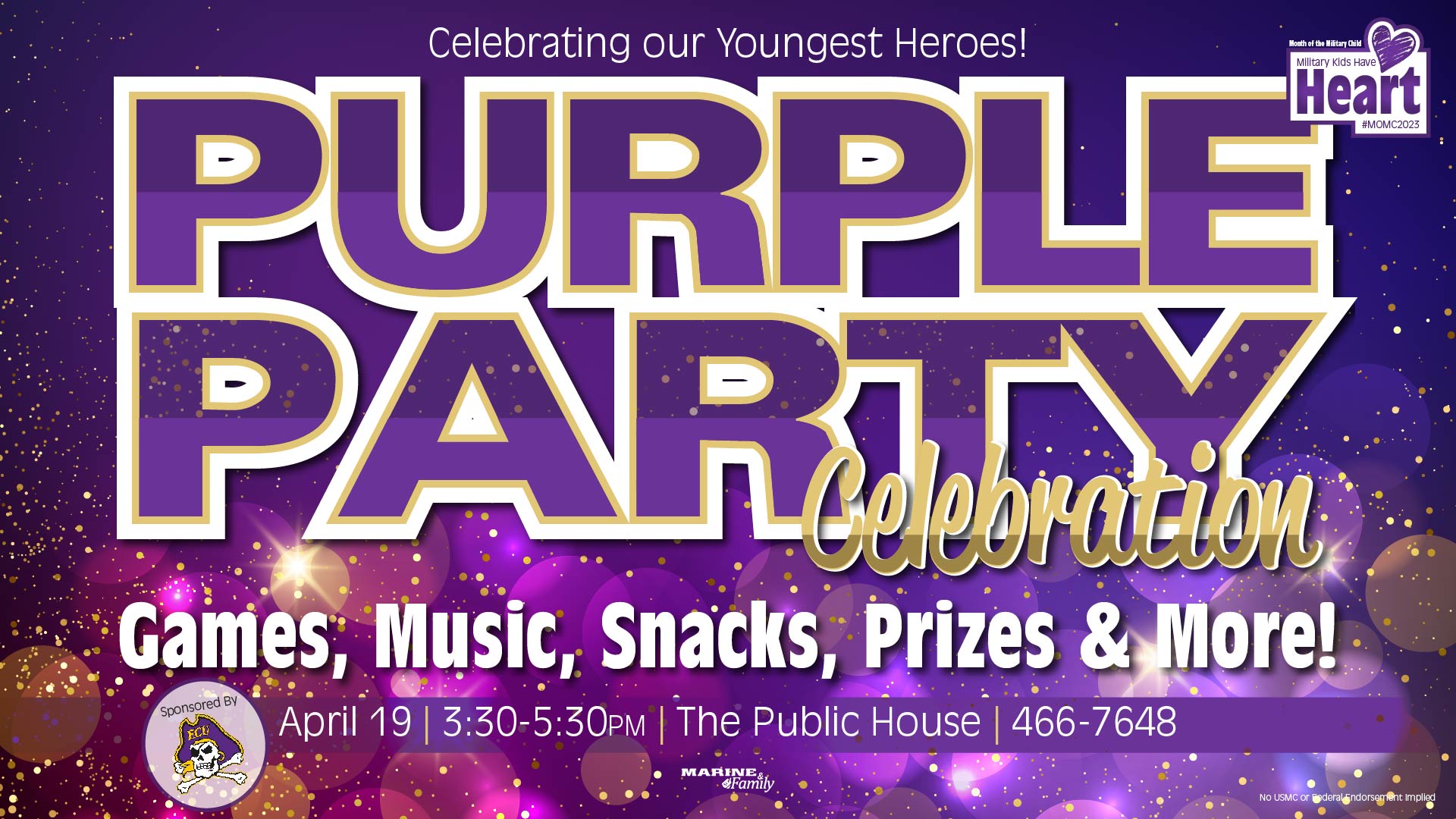 MCCS Purple Party Celebration