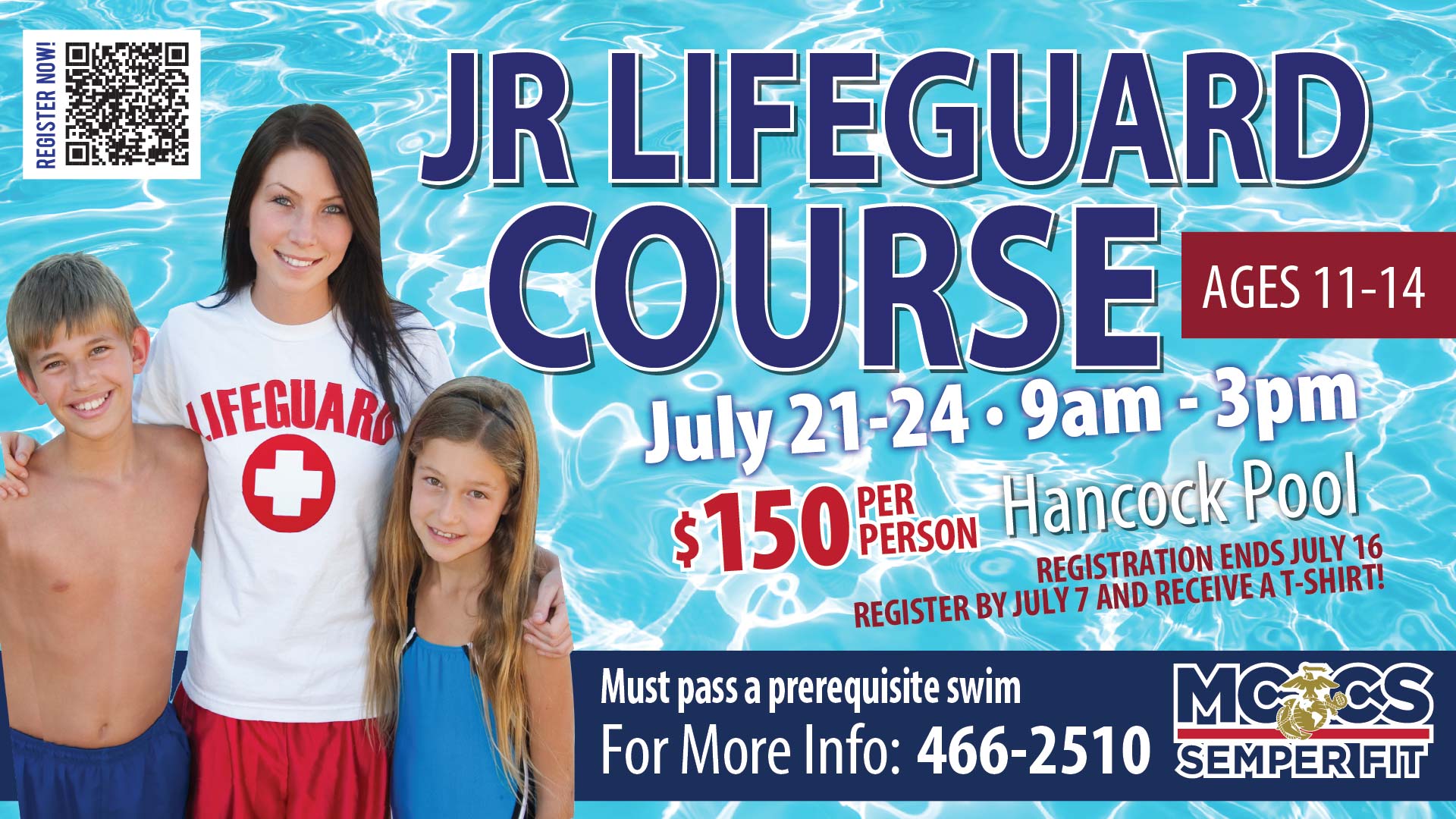 MCCS Junior Lifeguard Course