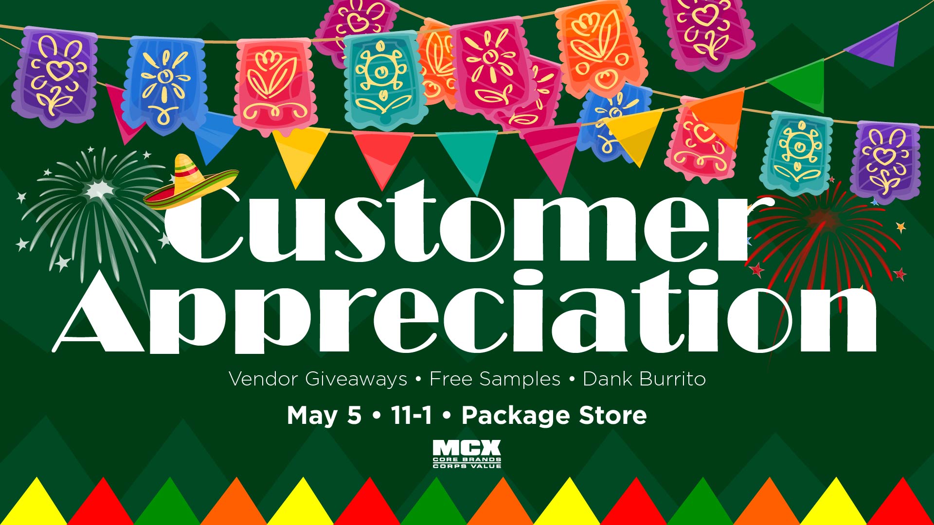 MCCS Package Store Customer Appreciation