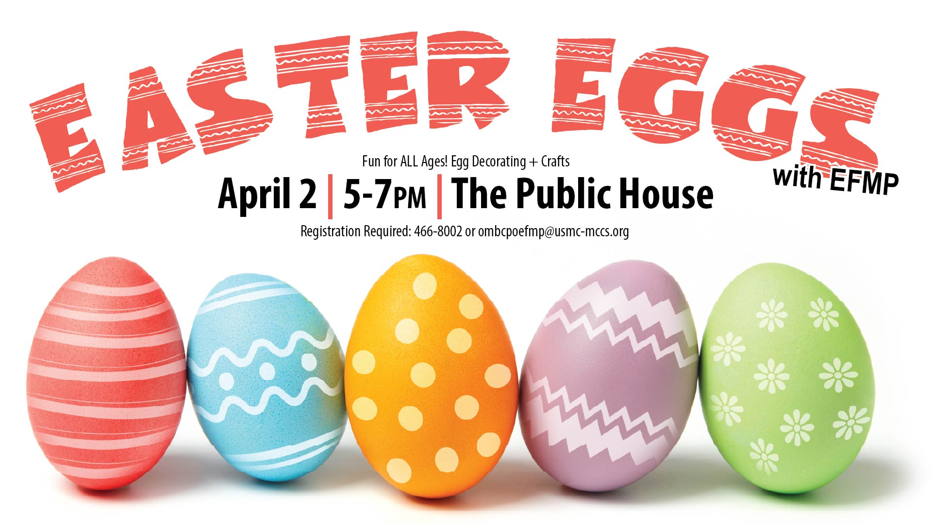 MCCS Easter Egg Decorating