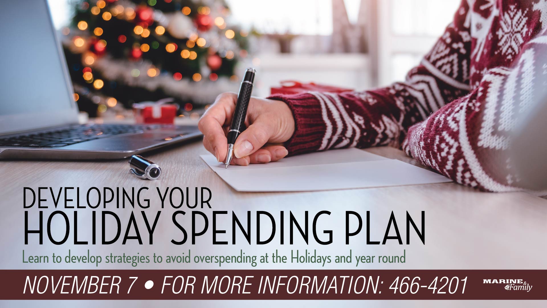 MCCS Holiday Spending