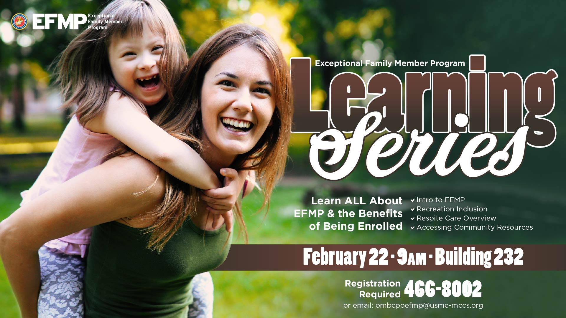 MCCS EFMP Learning Series