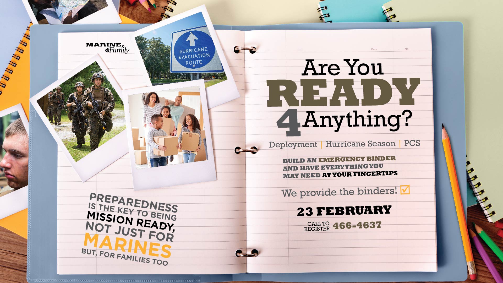 MCCS Emergency Binder Workshop