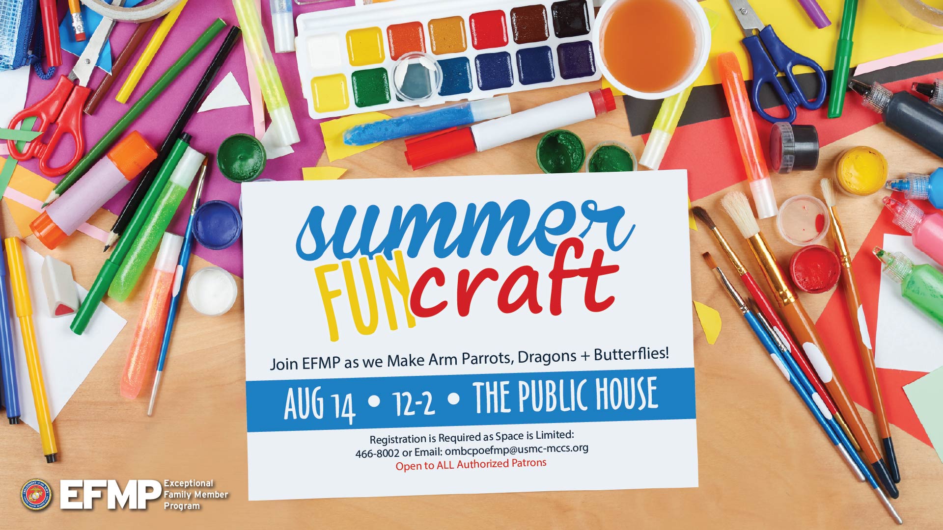 MCCS Summer Fun Craft
