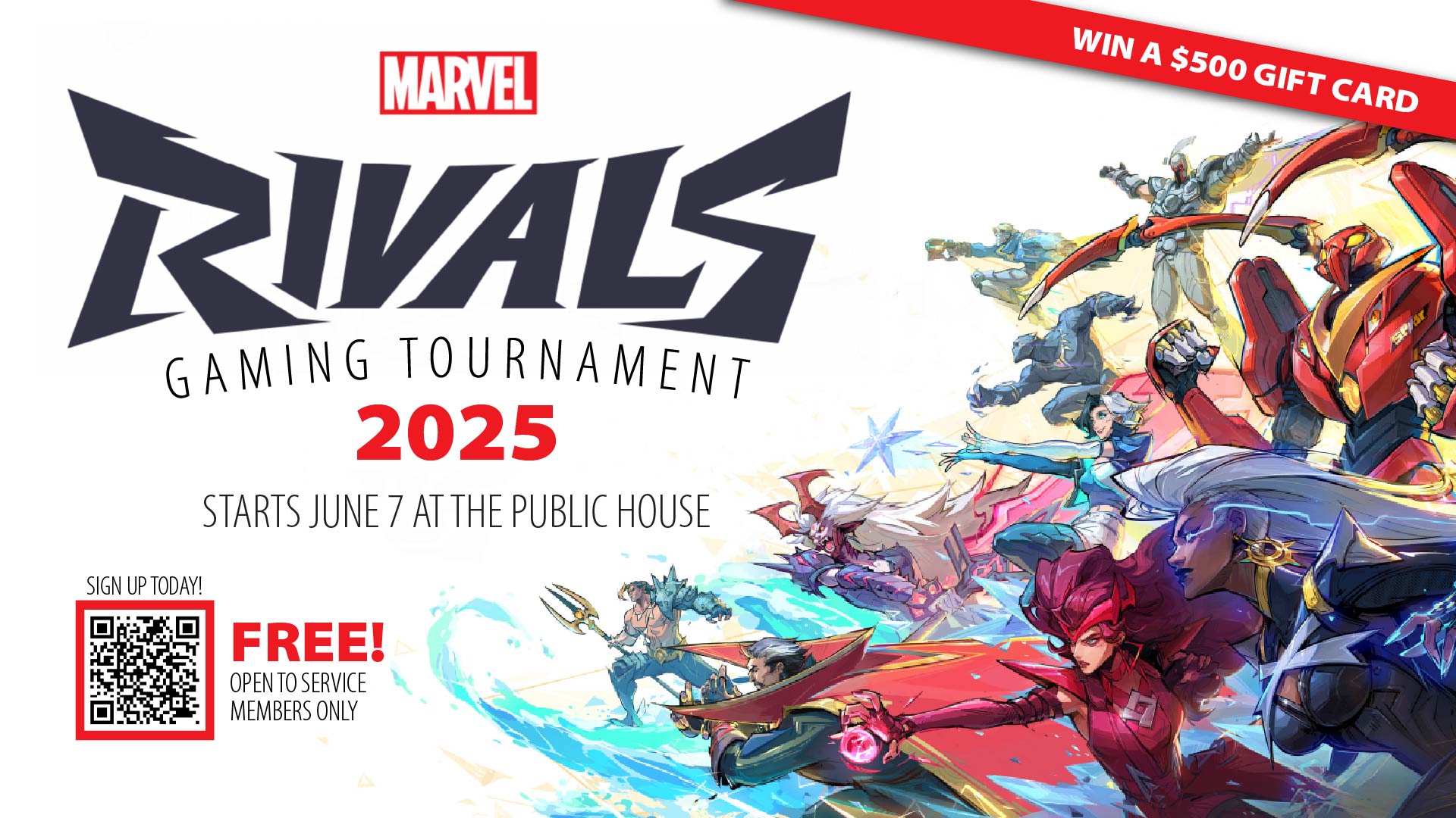 MCCS Marvel Rivals Gaming Tournament