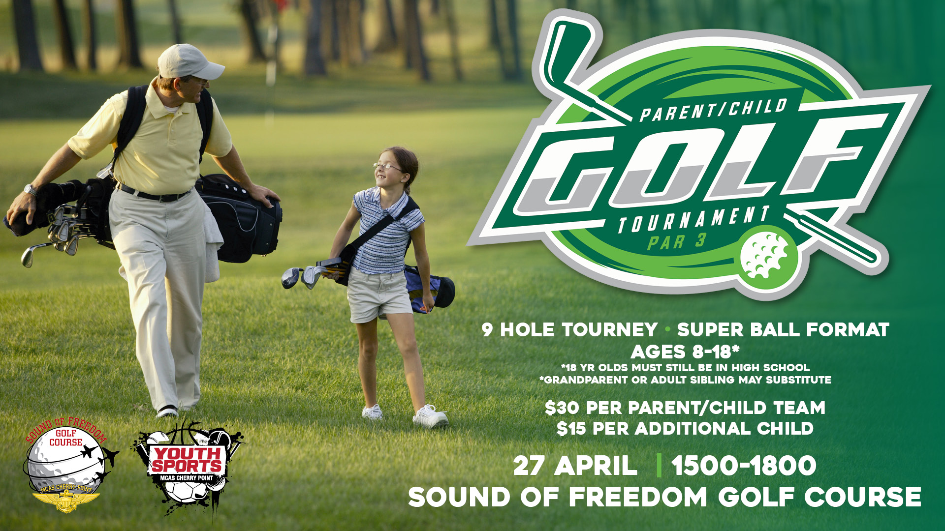 MCCS Parent/Child Par 3 Golf Tournament