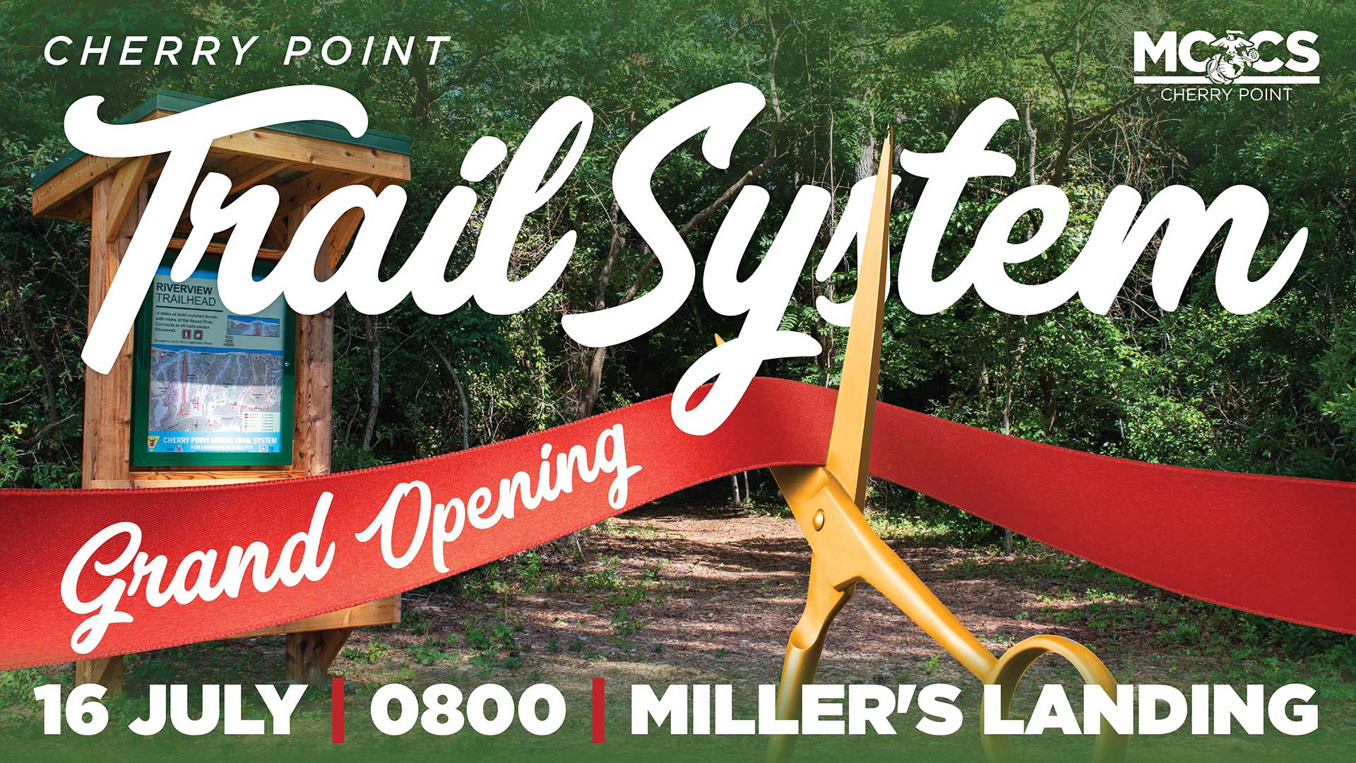 MCCS Cherry Point Trail System Grand Opening