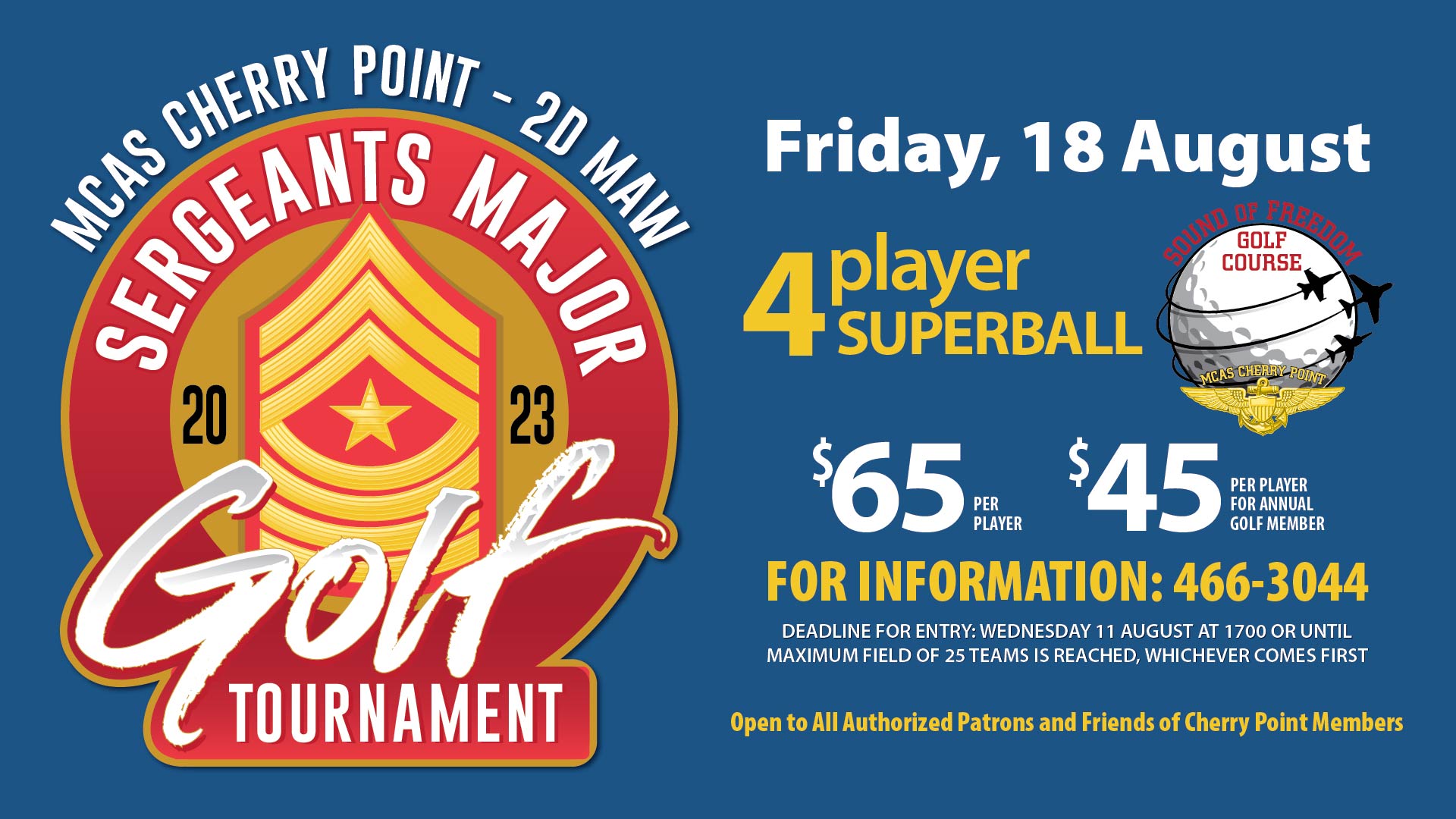 MCCS Sergeants Major Golf Tournament