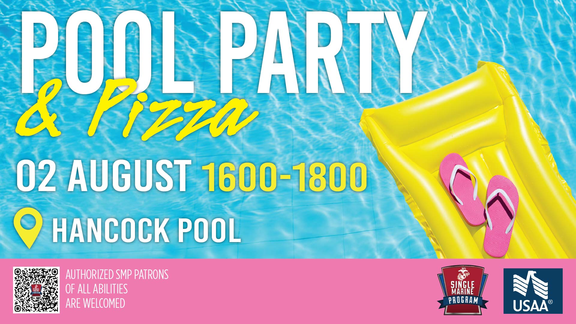 MCCS Pizza and Pool Party