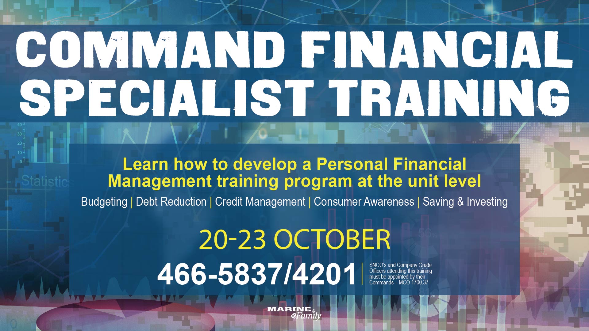 MCCS Command Financial Specialist Training