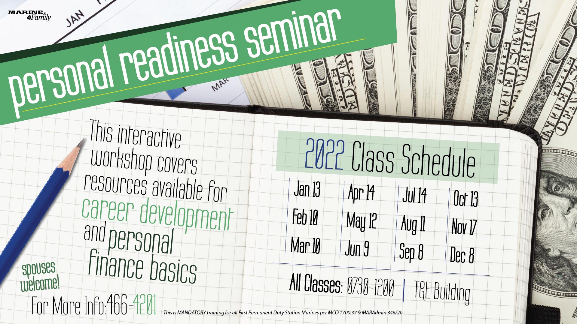 MCCS Personal Readiness Seminar