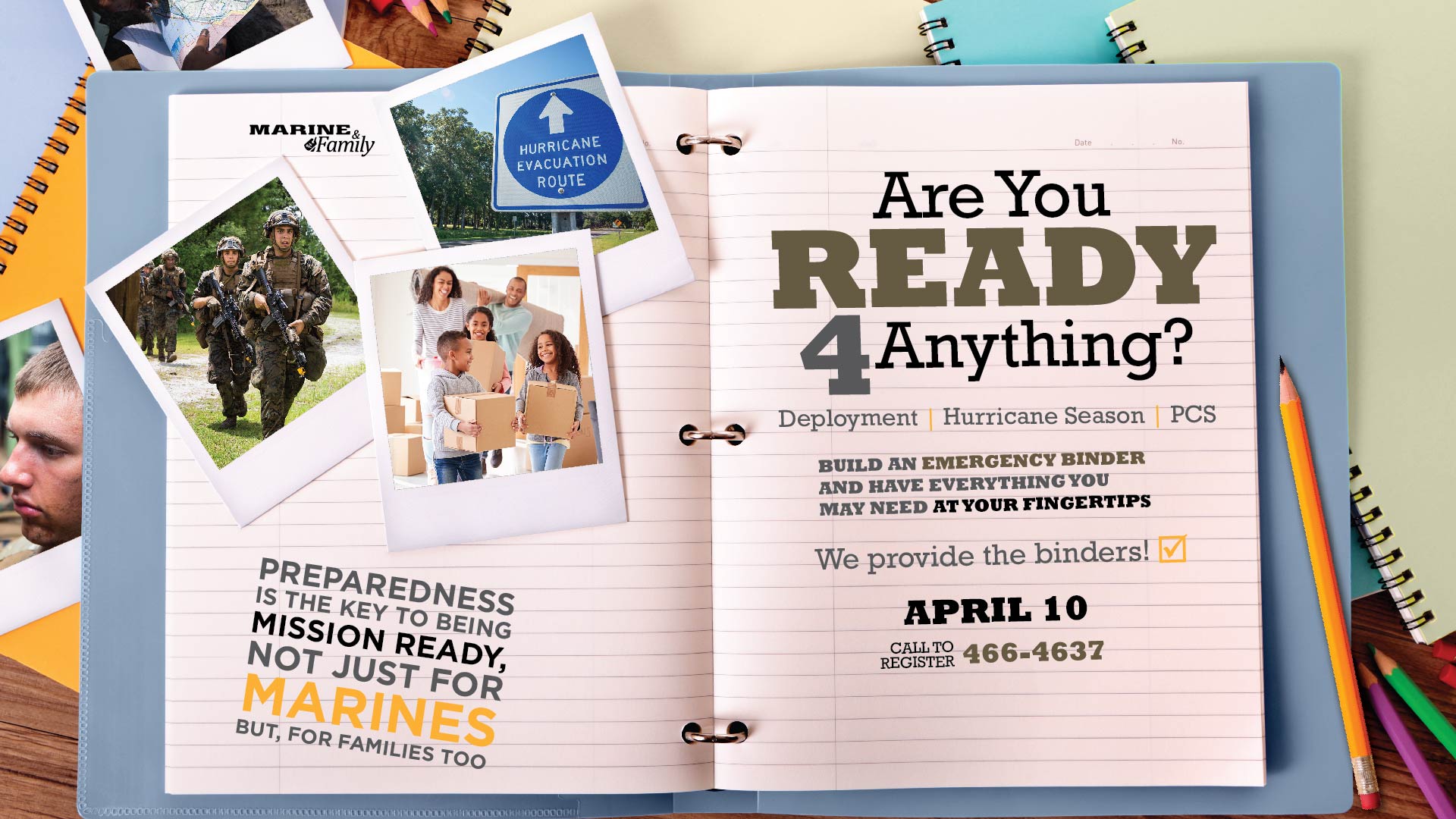 MCCS Emergency Binder Workshop