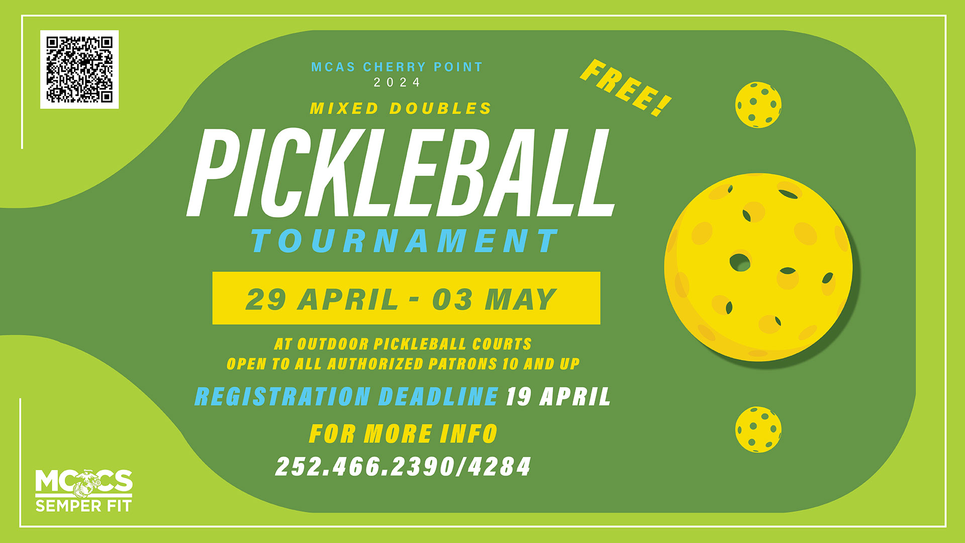 MCCS Pickleball Tournament