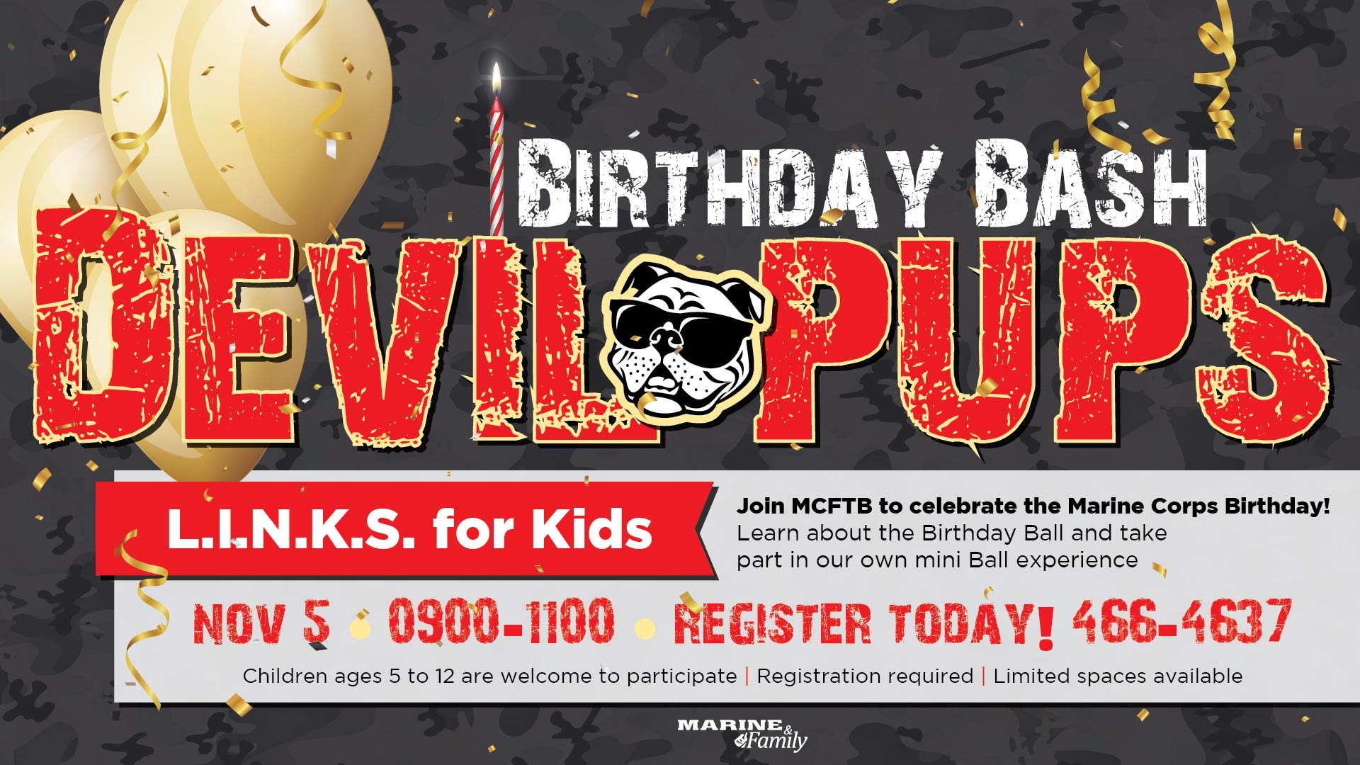 MCCS Devil Pups Birthday Bash