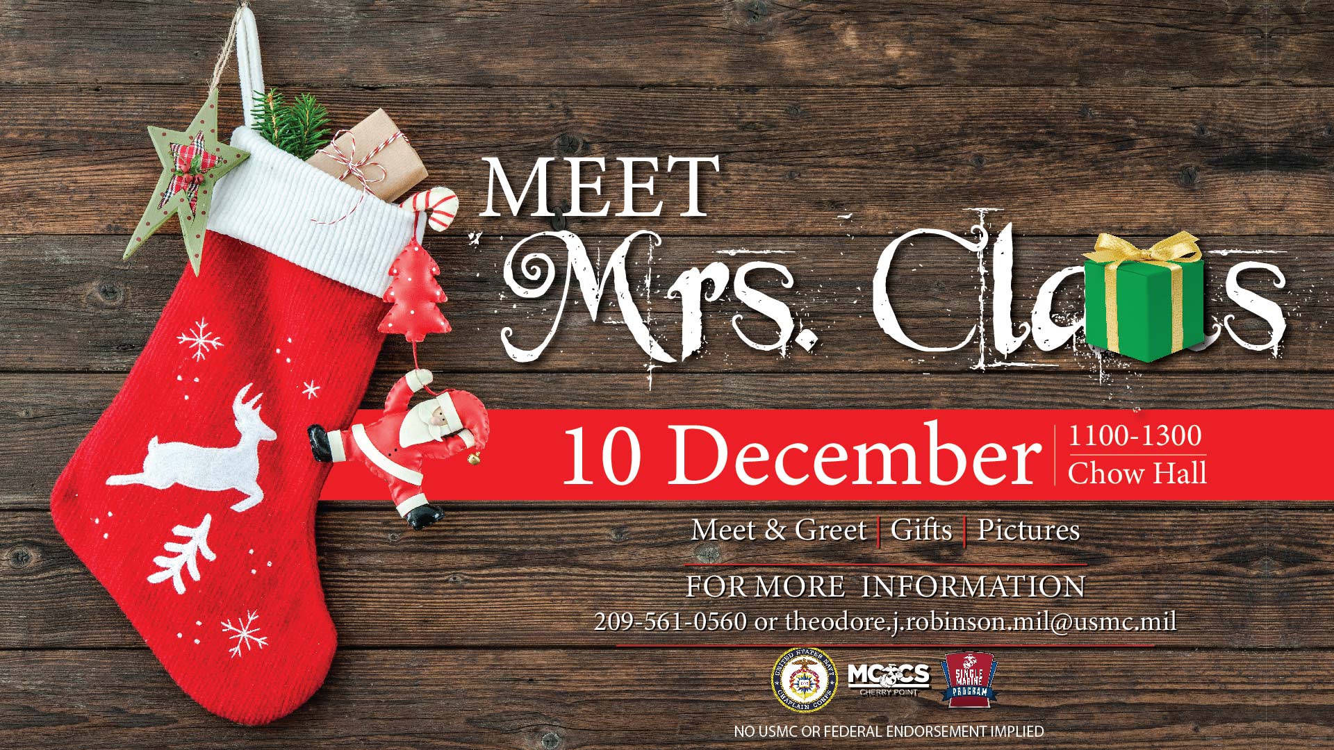MCCS Meet Mrs. Claus