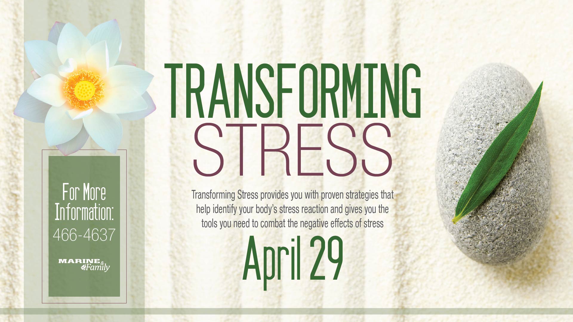 MCCS Transforming Stress